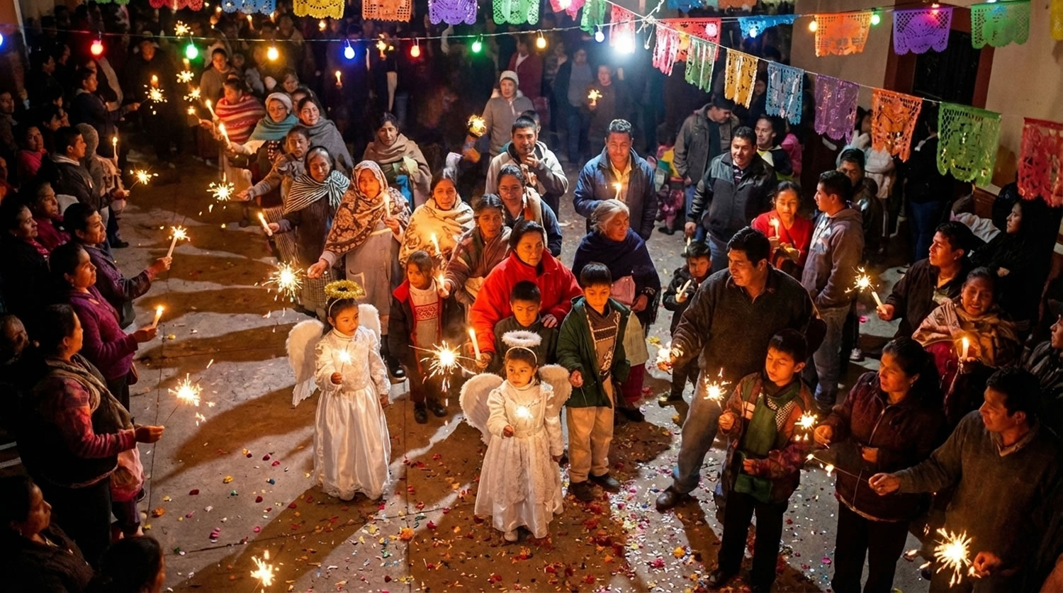 Las Posadas in Oaxaca: Nine Nights of Processions, Songs, and Piñatas ...